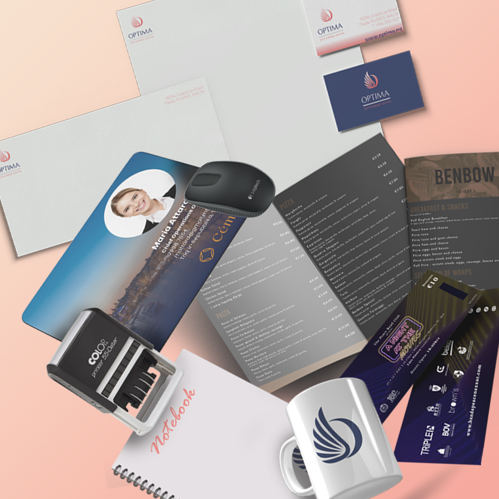 Business Stationery Malta - Optima